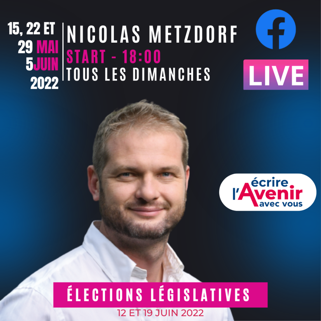 Facebook Live avec Nicolas Metzdorf - Generations NC